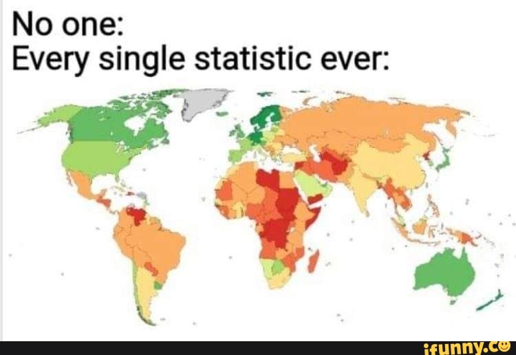 No one: Every single statistic ever: - iFunny