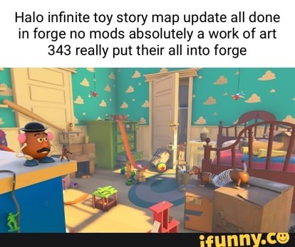 Halo infinite toy story map update all done in forge no mods absolutely ...