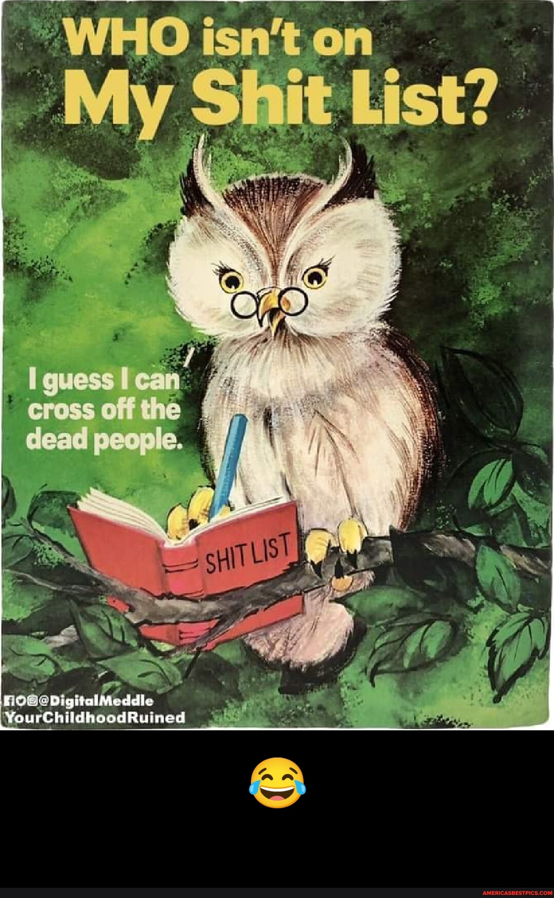 " My Shit List? guess dead Le - America’s best pics and videos