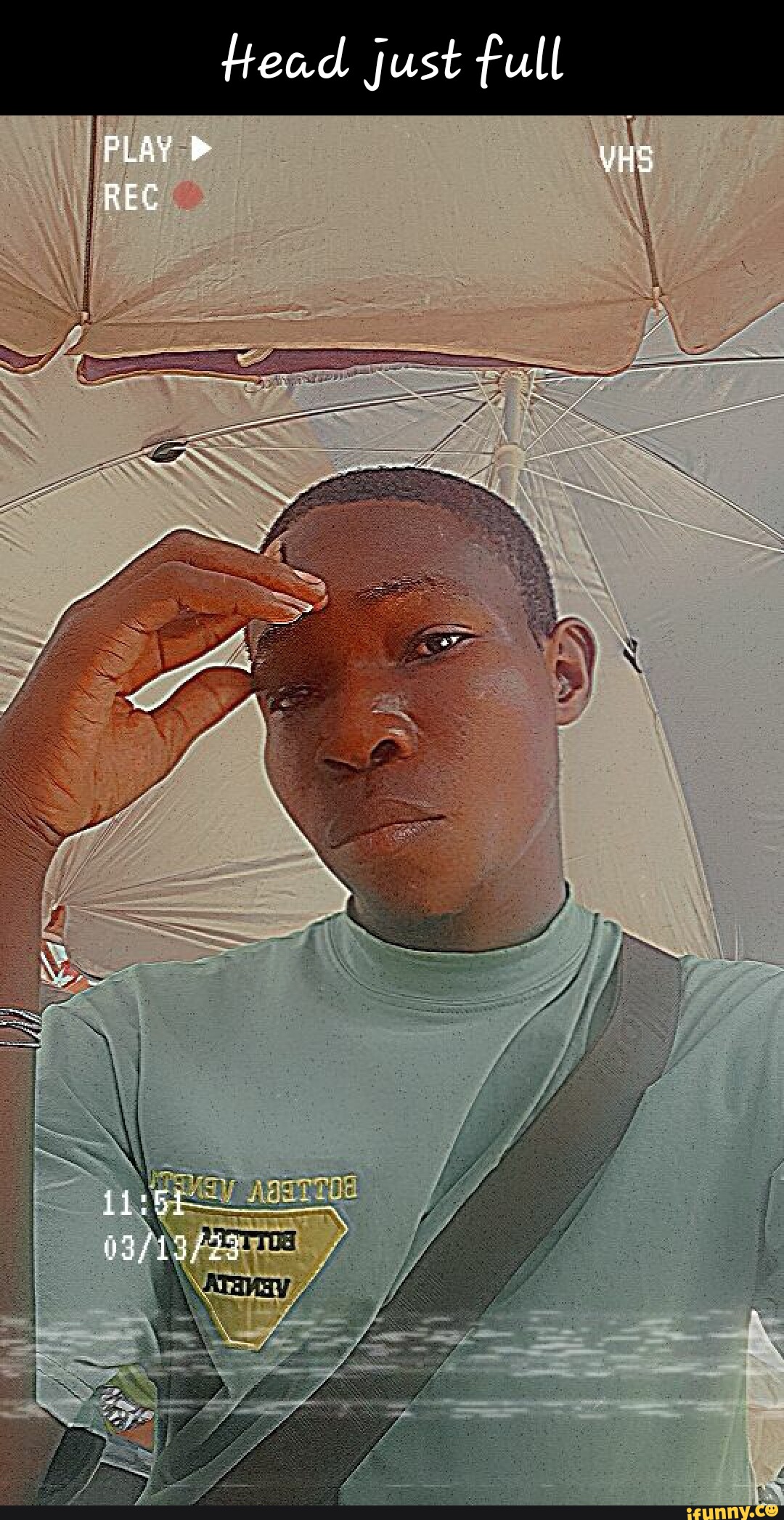 Head just full PLAY REC VHS - iFunny