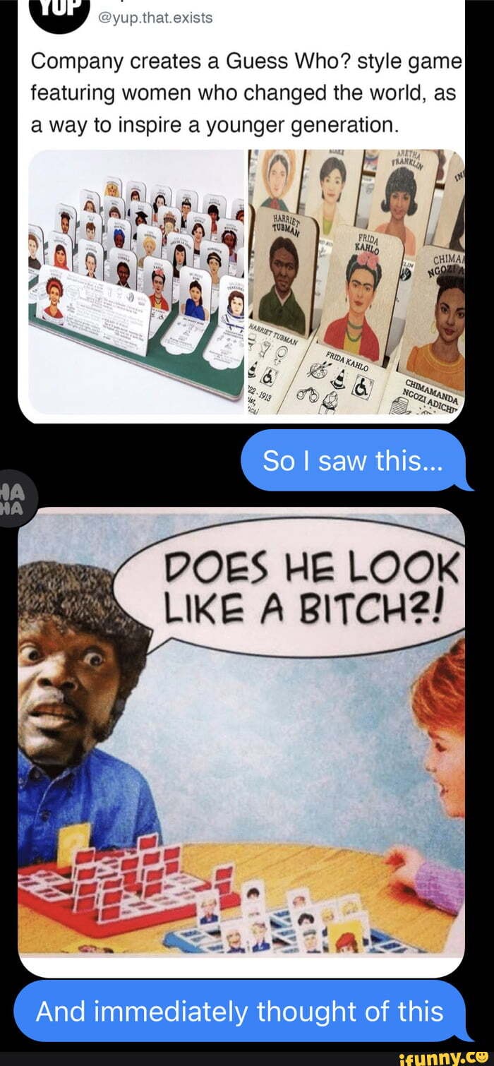 Yup.that.exists Company creates a Guess Who? style game featuring women ...