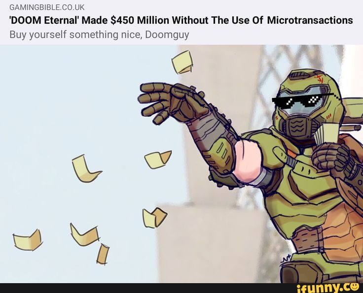 GAMINGBIBLE.CO.UK 'DOOM Eternal' Made $450 Million Without The Use Of ...