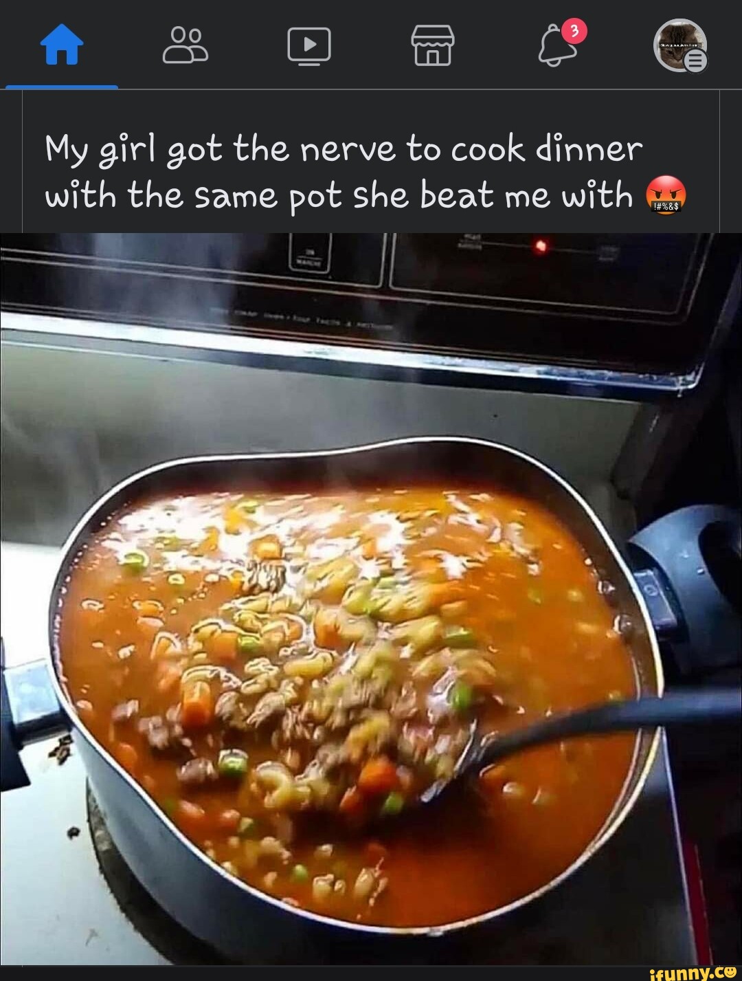 Girl Cooked For Dinner