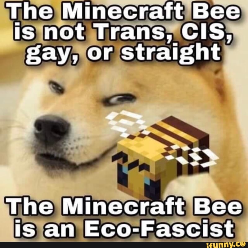 Minecraft Bee - iFunny