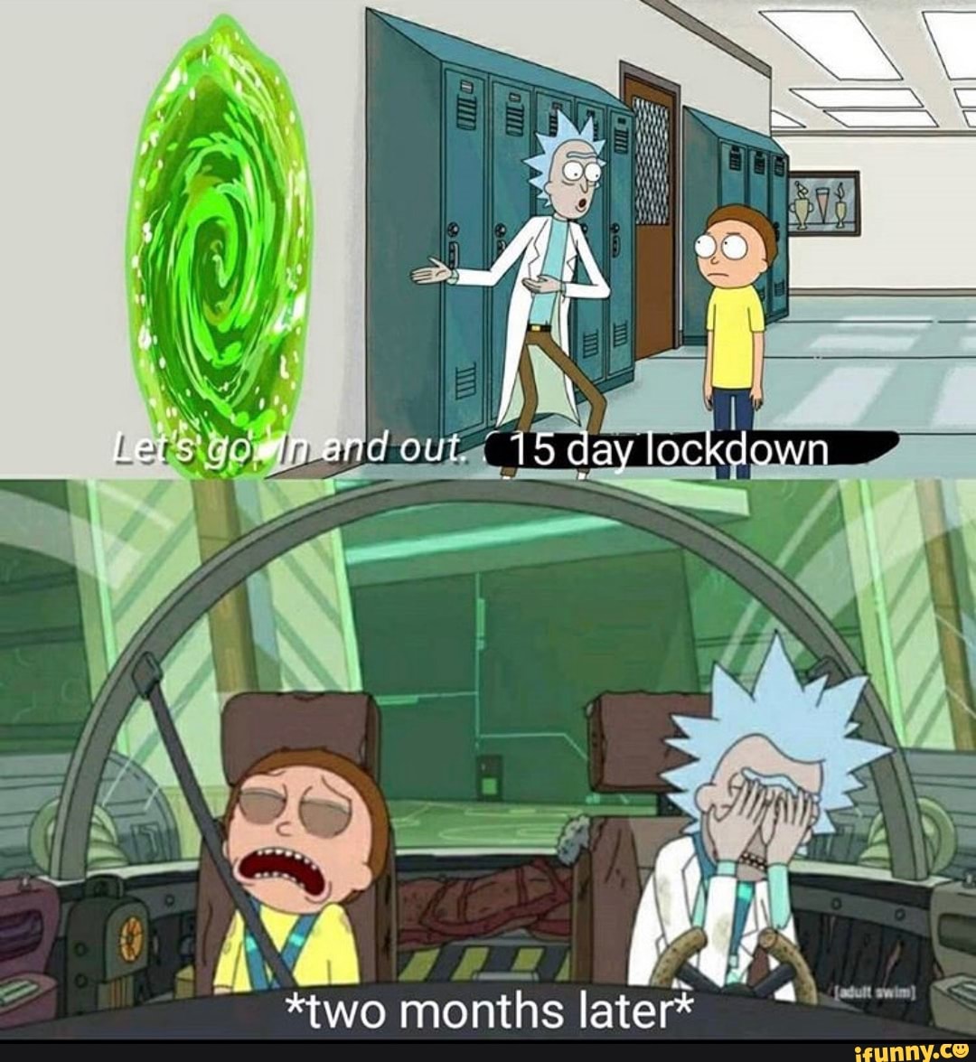 I rs *two months later* - iFunny