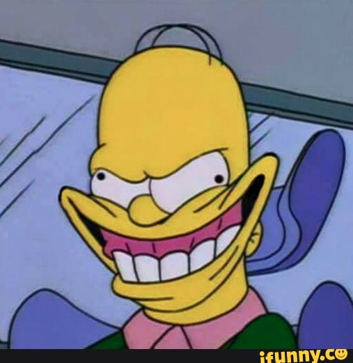 My 12th favourite: cursed Simpsons screenshots - iFunny