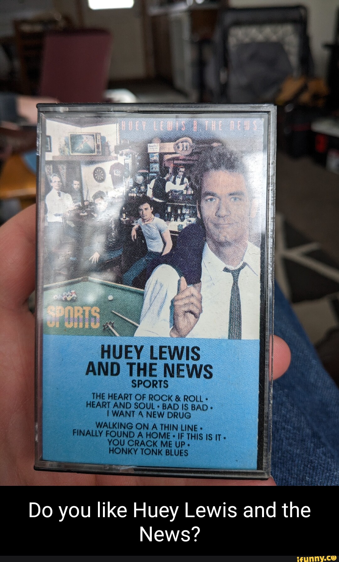 I HUEY LEWIS THE SPORTS OF ROCK HEART ANID SOUL, " BAD IS BAD WANT A NEW WALKING ON A THIN ...