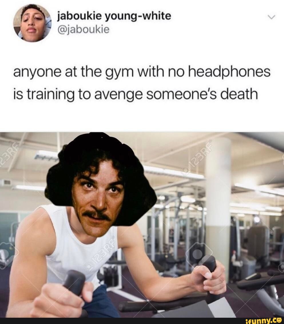 Jaboukie young-white @jaboukie anyone at the gym with no headphones is ...