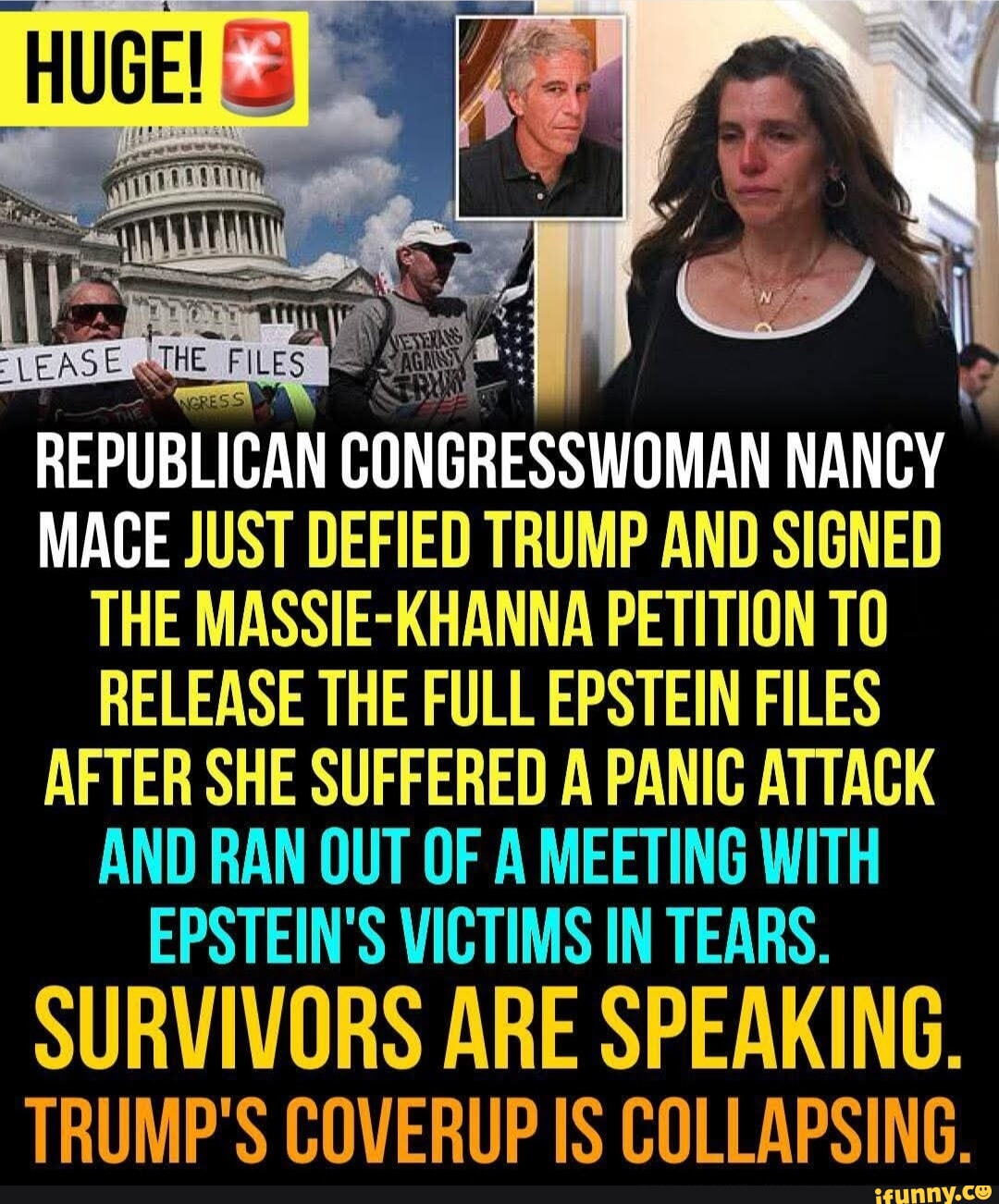 REPUBLICAN CONGRESSWOMAN NANCY MACE JUST DEFIED TRUMP AND SIGNED THE ...