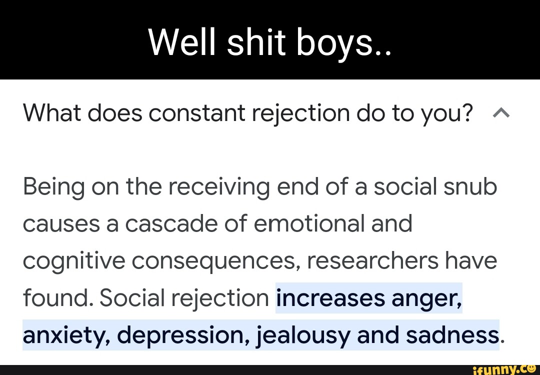 Rejection memes. Best Collection of funny Rejection pictures on iFunny