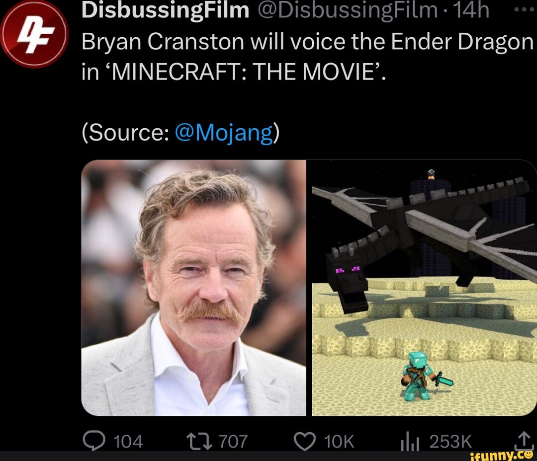 DisbussingFilm @DisbussingFilm: Bryan Cranston will voice the Ender ...