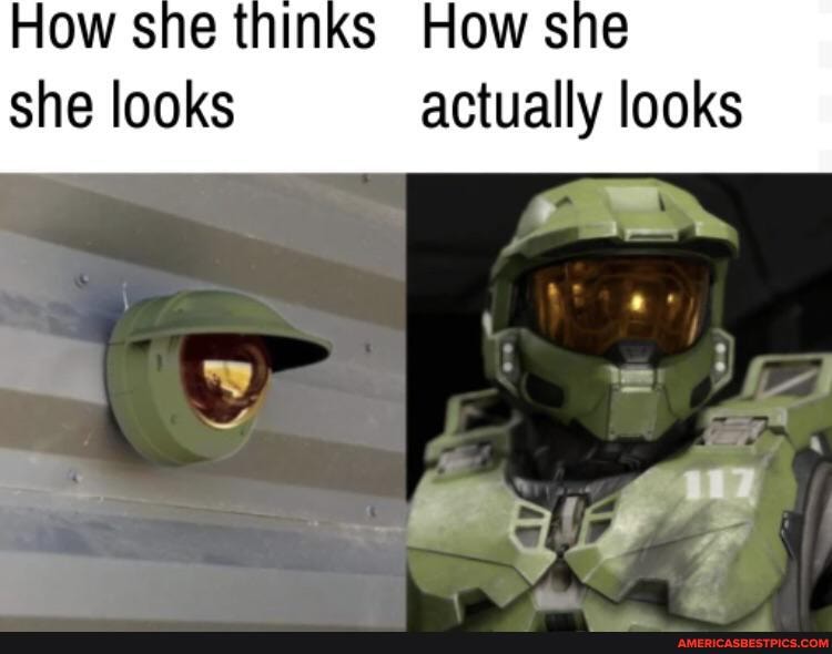 How she thinks How she she looks actually looks - America’s best pics ...