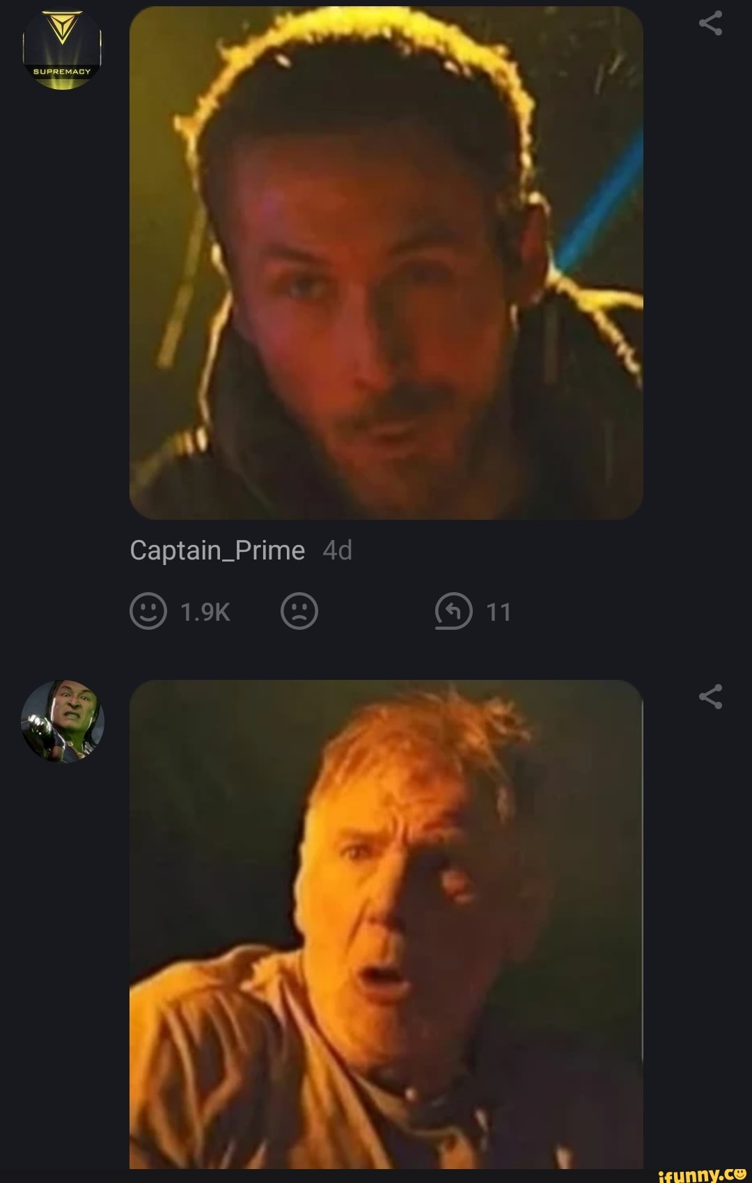 Captain Prime ix O - iFunny