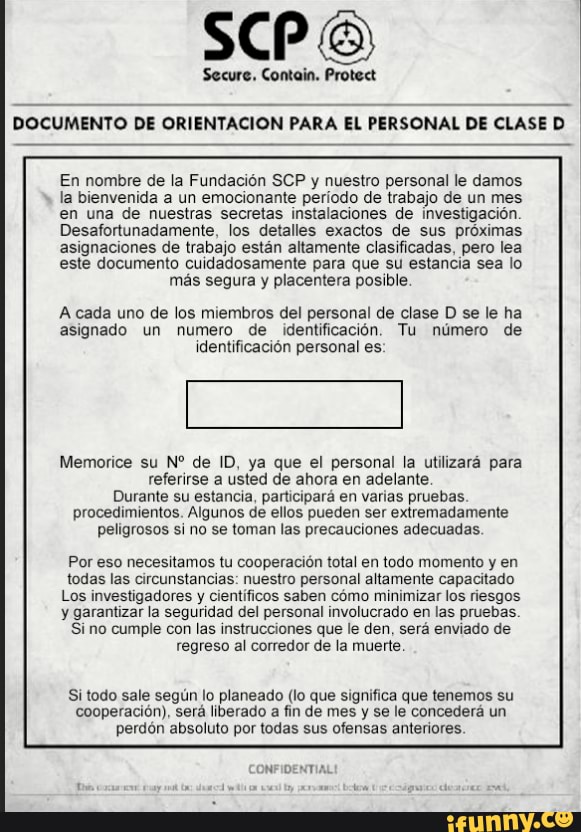 D.O.P.C.D [IMPROVED] - SCP Secure, Contain. Protect DOCUMENTO DE ...