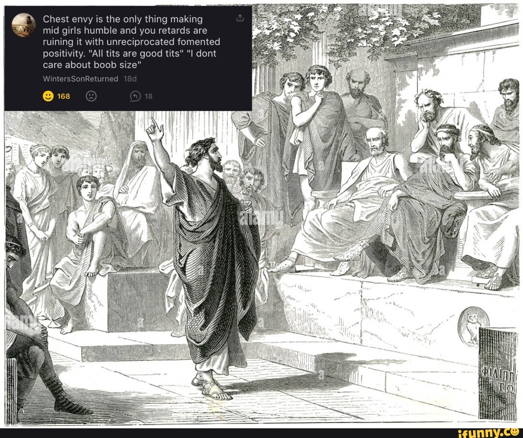 Chest envy is the only thing making mid girls humble and you retards ...