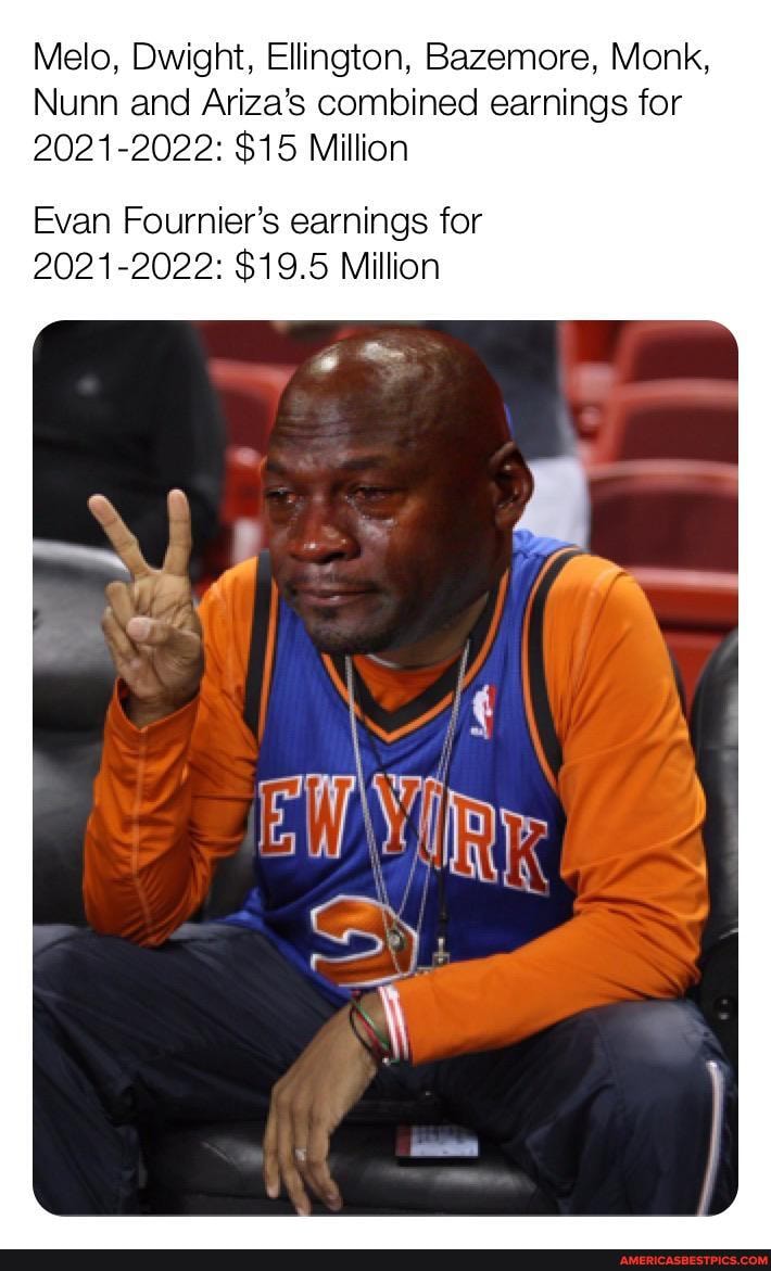 Melo, Dwight, Ellington, Bazemore, Monk, Nunn and Ariza's combined ...