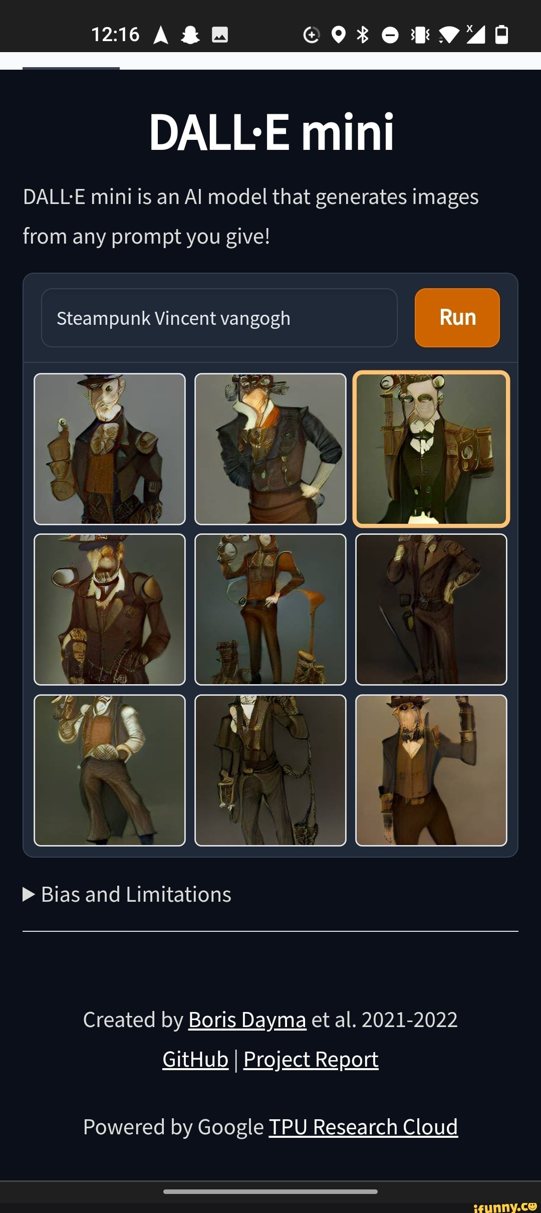 OR mini DALL-E mini is an Al model that generates images from any ...