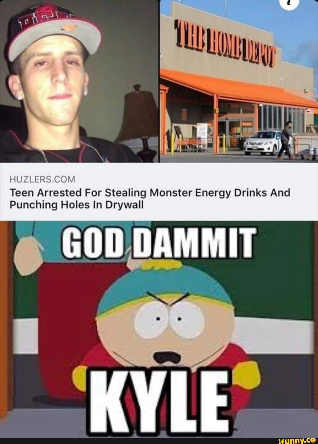 Teen Arrested For Stealing Monster Energy Drinks And Punching Holes In ...