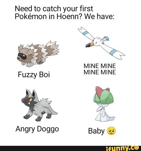 Need to catch your first Pokemon in Hoenn? We have: we MINE MINE MINE ...