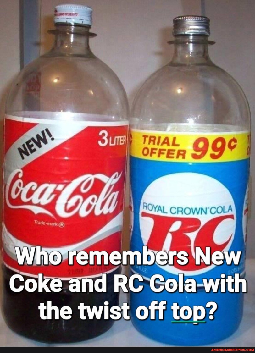 OFFER AL CROWN COLA Who remembers New Coke and RC Cola with the twist ...