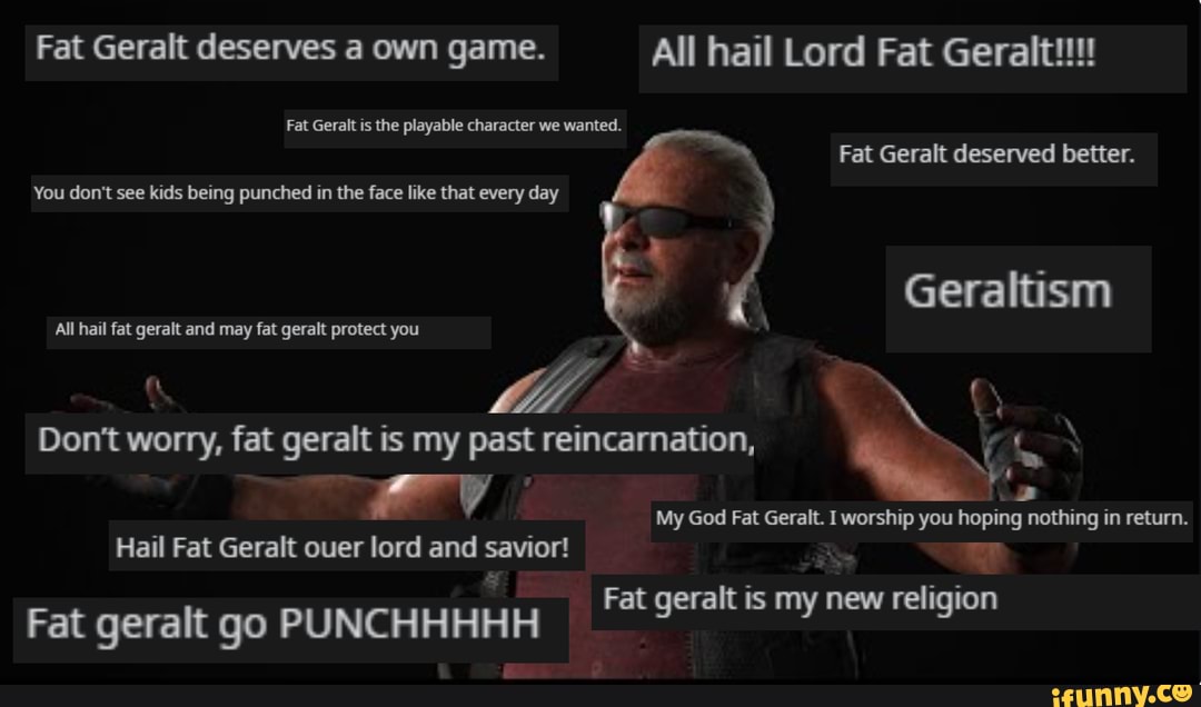 Geraltism memes. Best Collection of funny Geraltism pictures on iFunny