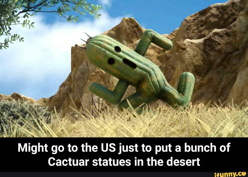 Cactuar memes. Best Collection of funny Cactuar pictures on iFunny