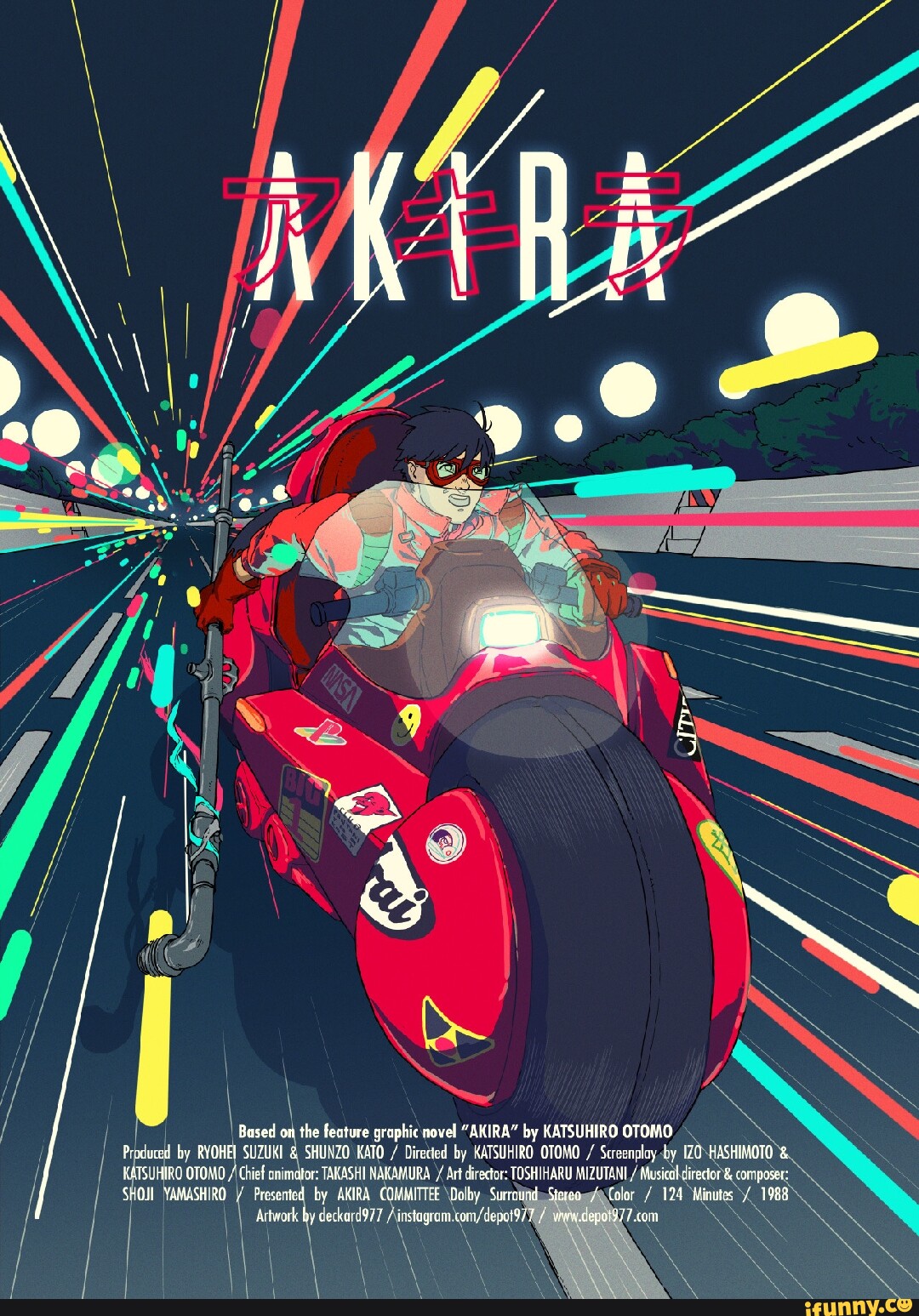 I Based on the feature graphic novel "AKIRA" by KATSUHIRO OTOMO. SUZUKI ...