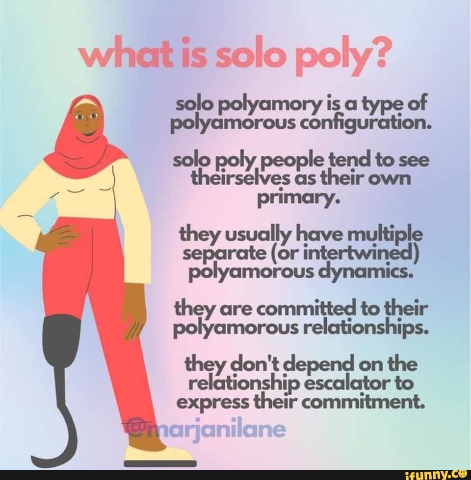 What is solo po lo i of solo poly people tend to see theirselves as ...