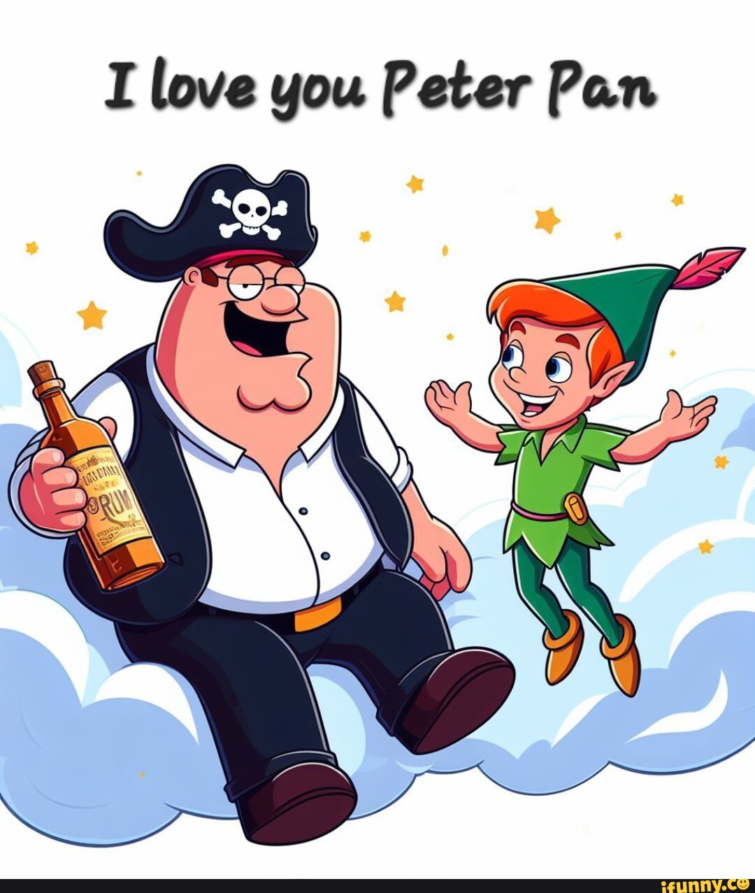 I love you Peter Pan - iFunny