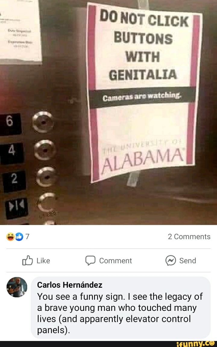 DO NOT CLICK BUTTONS WITH GENITALIA ? Comments ABr like Comment Send ...