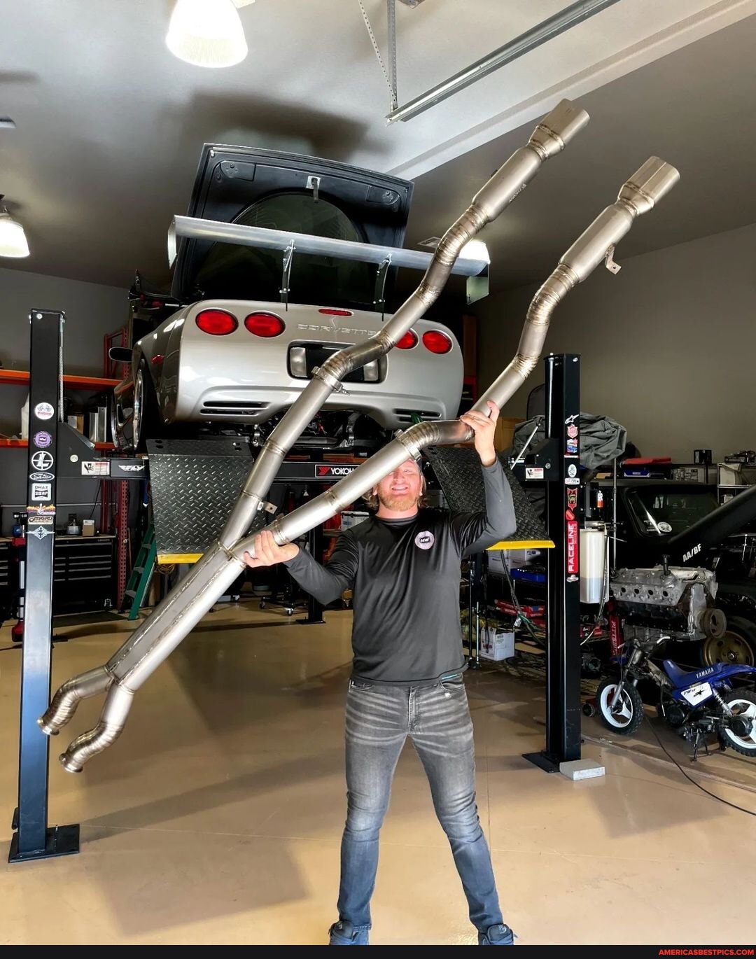This TiconTuesday is featuring this awesome Custom Titanium Exhaust ...
