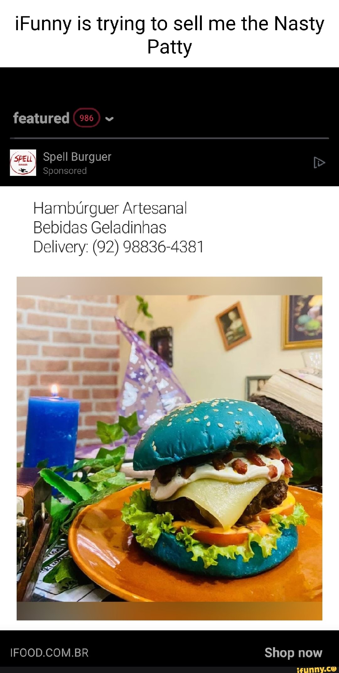 Hamburguer memes. Best Collection of funny Hamburguer pictures on iFunny