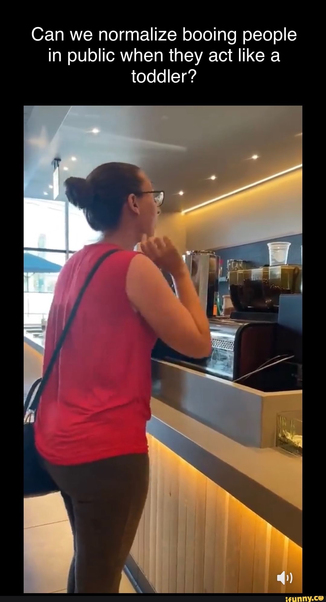 Can we normalize booing people in public when they act like a toddler ...