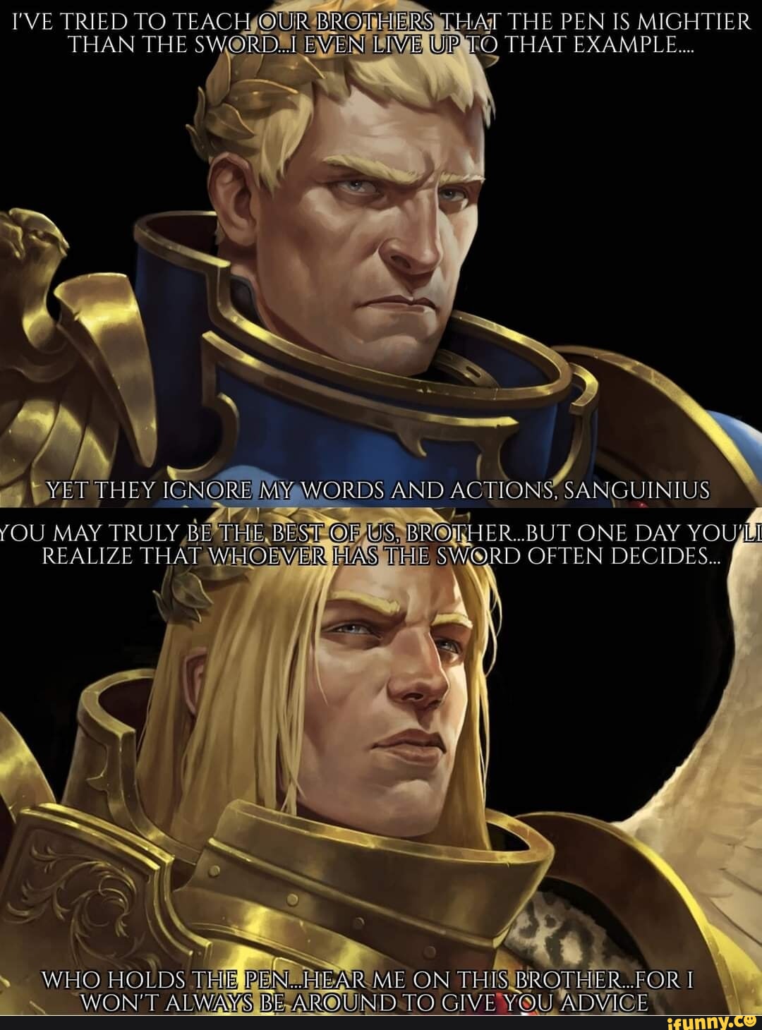 Guilliman memes. Best Collection of funny Guilliman pictures on iFunny