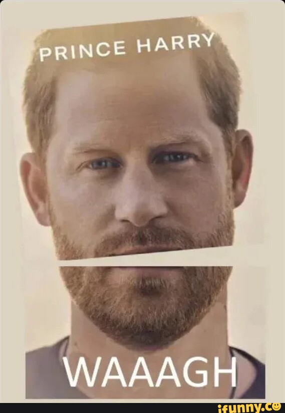 PRINCE HARRY WAAAGH - iFunny