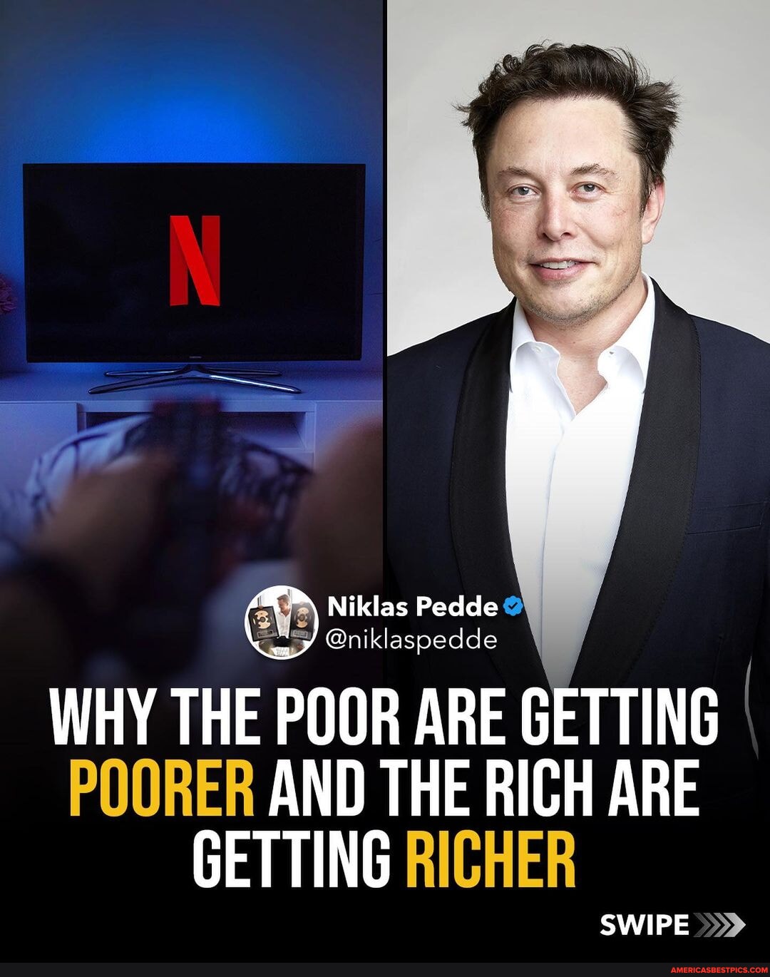 WHY THE POOR ARE GETTING I POORER AND THE RICH ARE GETTING RICHER SWIPE ...