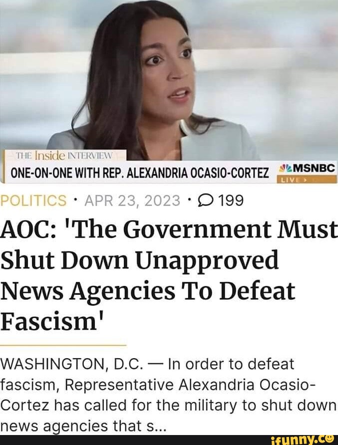 I THE Inside INTERVIEW ONE-ON-ONE WITH REP. ALEXANDRIA OCASIO-CORTEZ ...