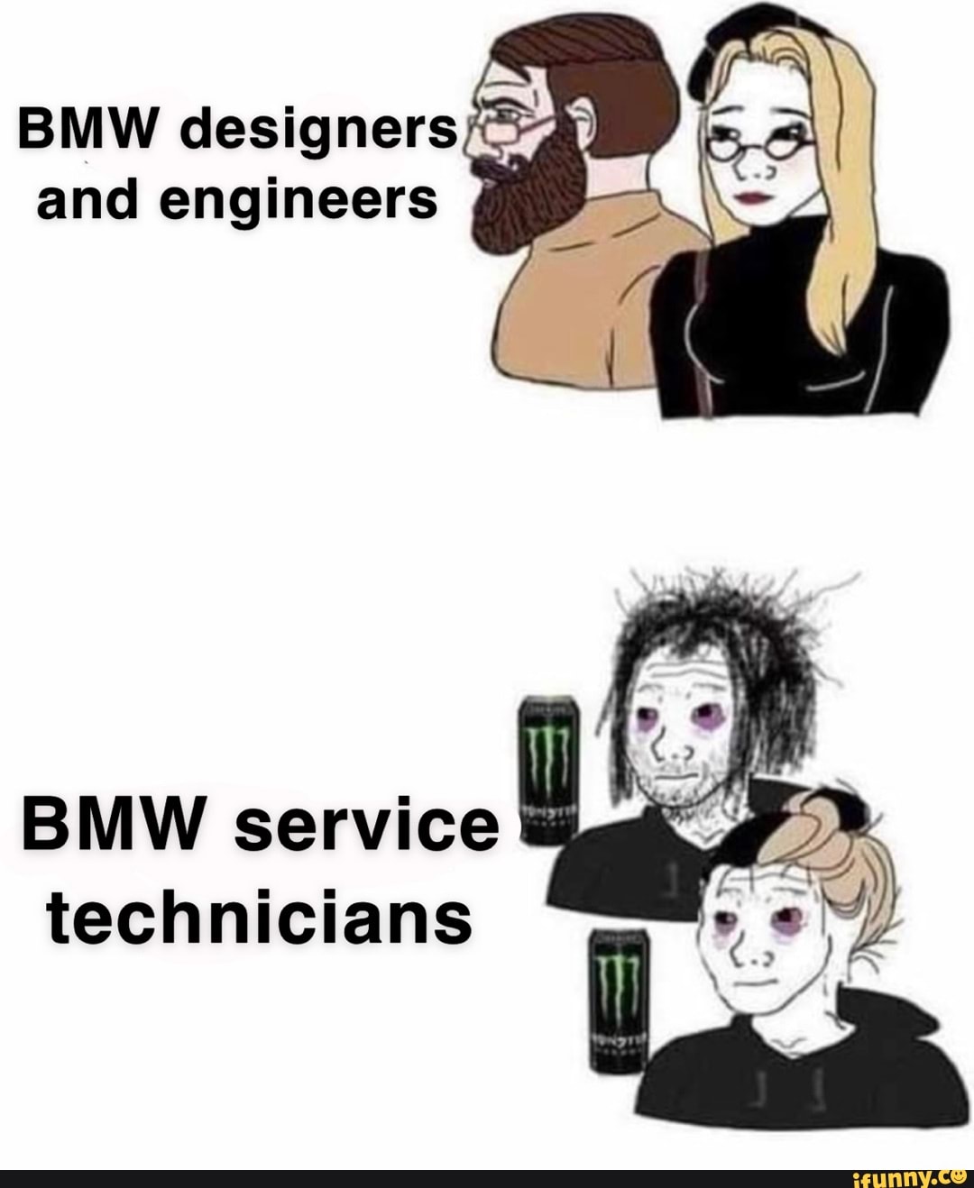 BMW designers and engineers BMW service & technicians - iFunny