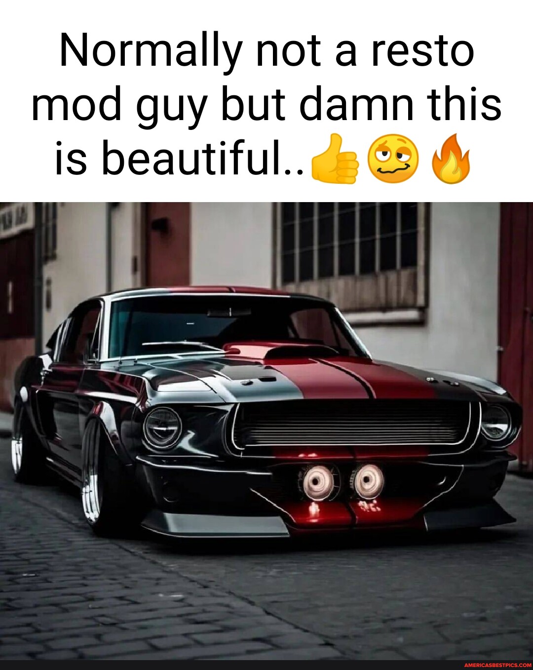 Normally not resto mod guy but damn this is beautiful. - America’s best ...