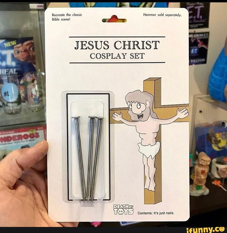 JESUS CHRIST COSPLAY SET - iFunny