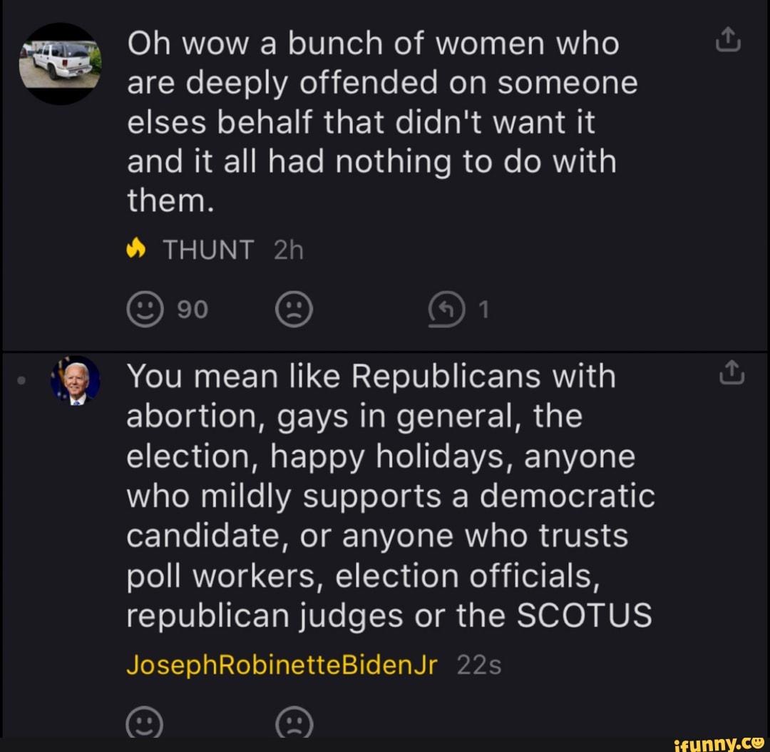 Oh wow a bunch of women who are deeply offended on someone elses behalf ...