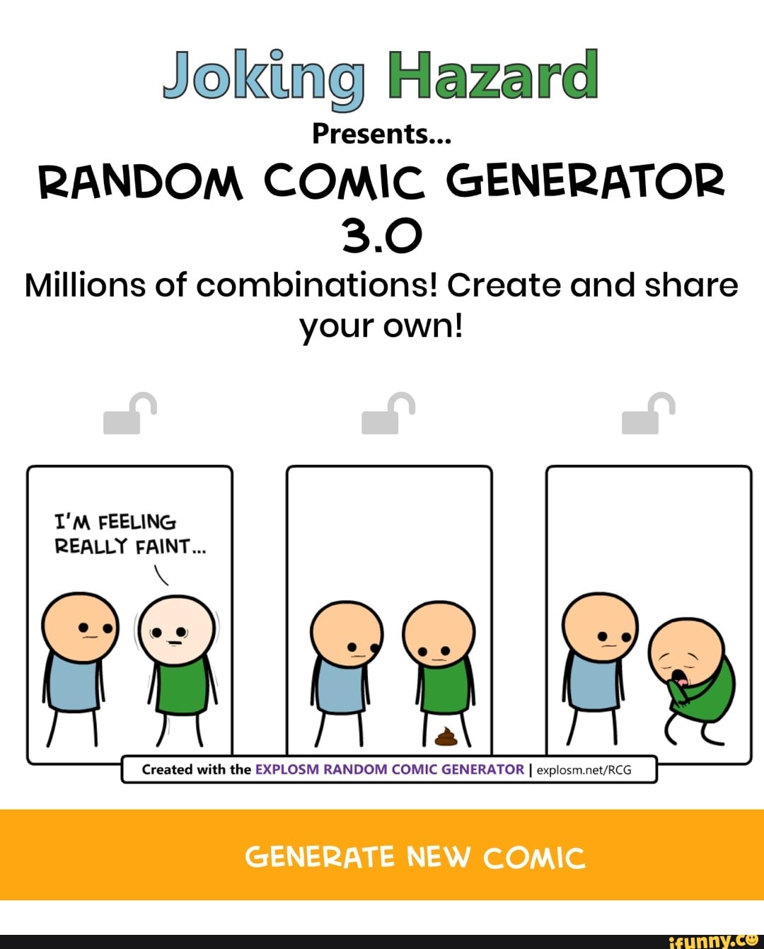 Joking Hazard Presents... RANDOM COMIC GENERATOR 3.0 Millions of ...