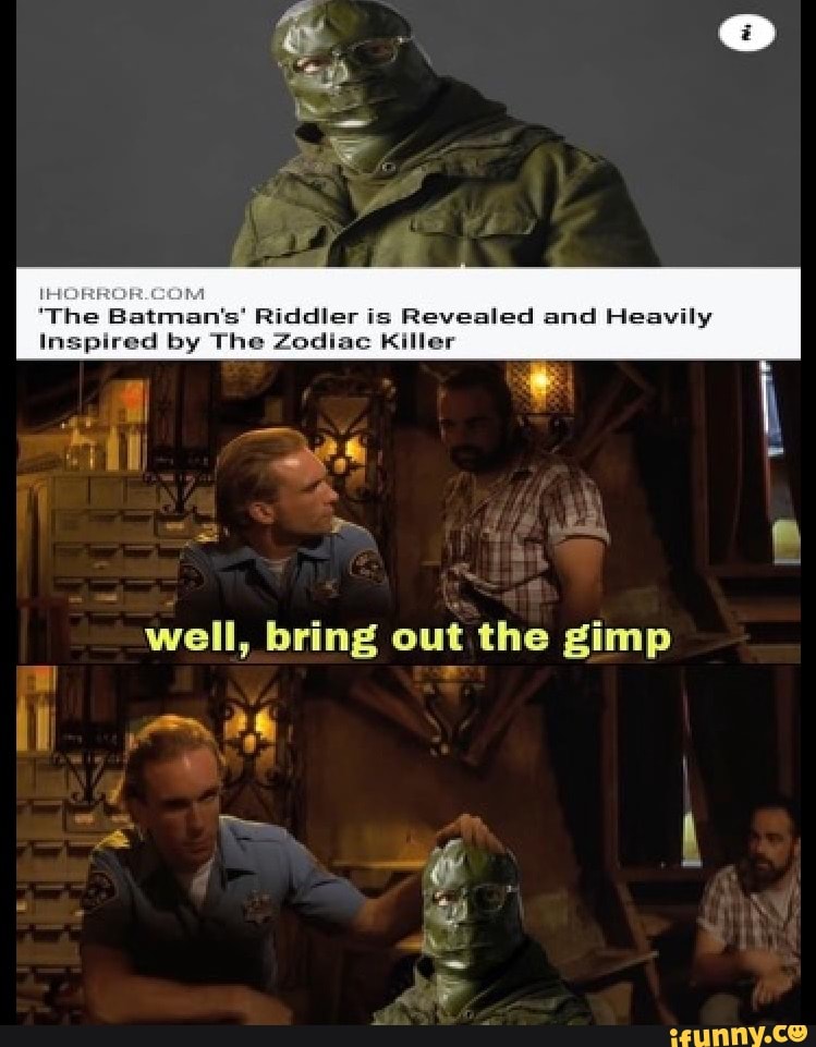 'The Batman's' Riddler is Revealed and Heavily Inspired by The Zodiac ...