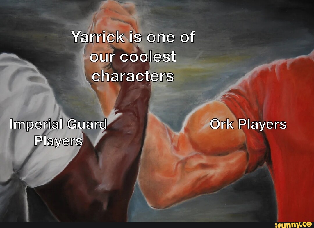 Yarrick memes. Best Collection of funny Yarrick pictures on iFunny