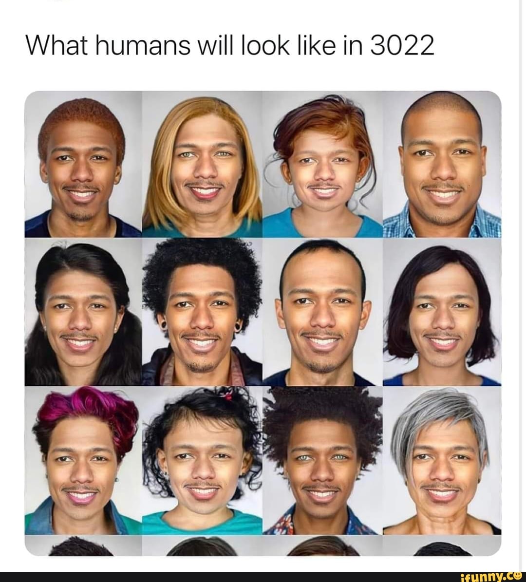 What humans will look like in 3022 - iFunny
