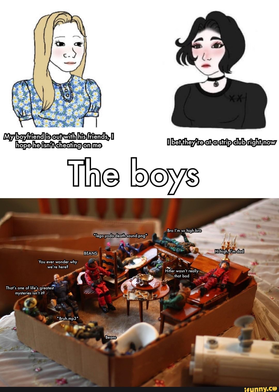 Bro I'm so high bro *lego png, The BEANS) My boy You ever wonder why we ...