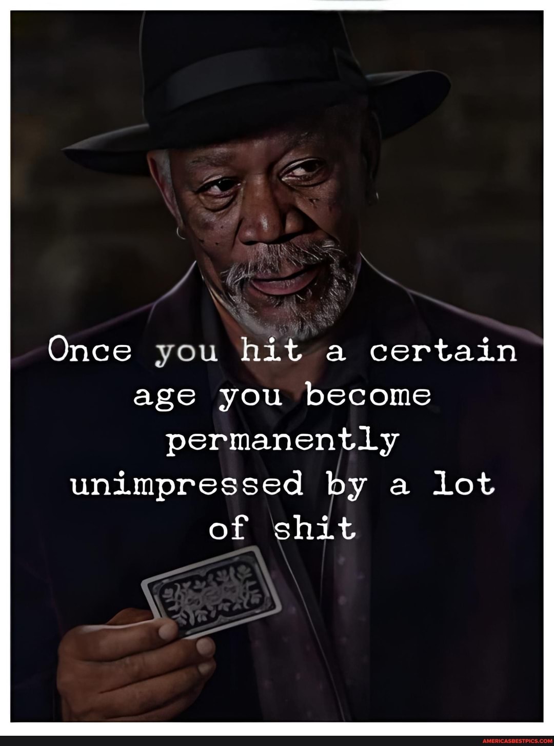 Once you hit a certain age you become permanently unimpressed by a lot ...
