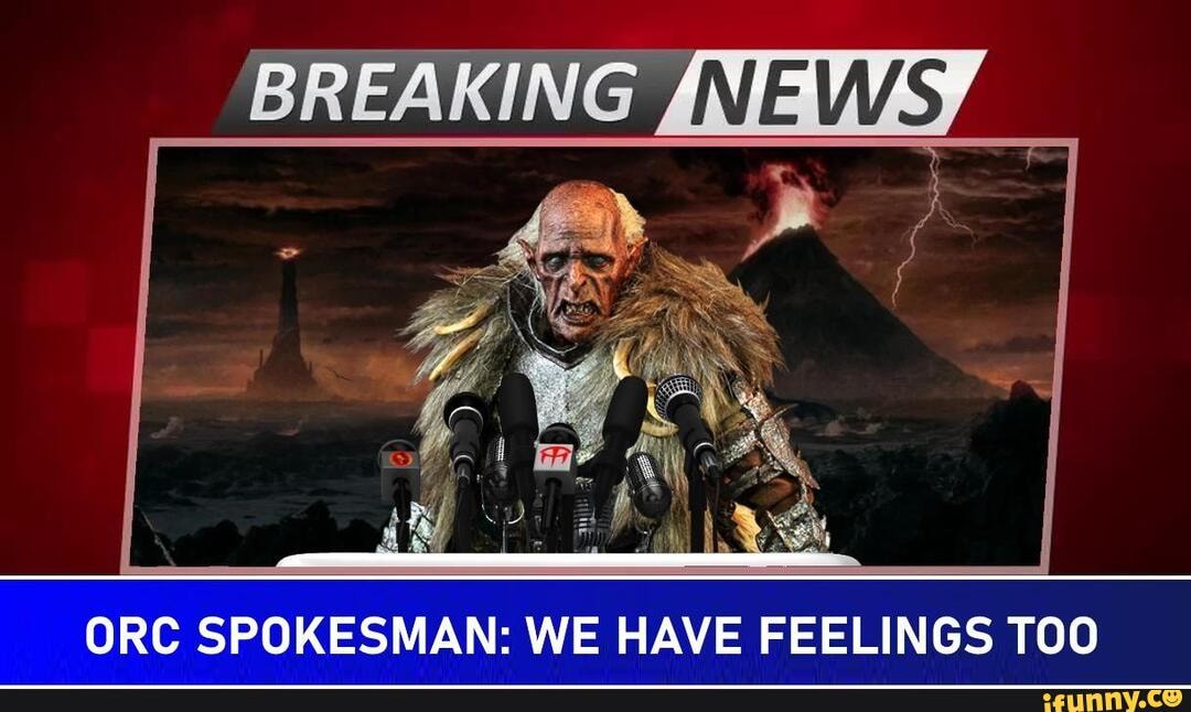 Mordor press secretary says calling Russian soldiers 'orcs' is ...