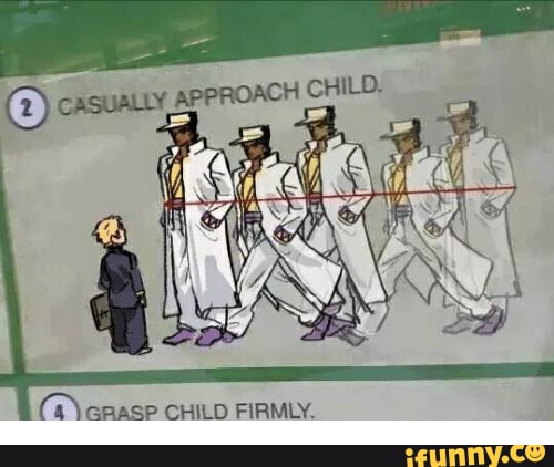 (4 Grasp CHILD FIRMLY. - iFunny