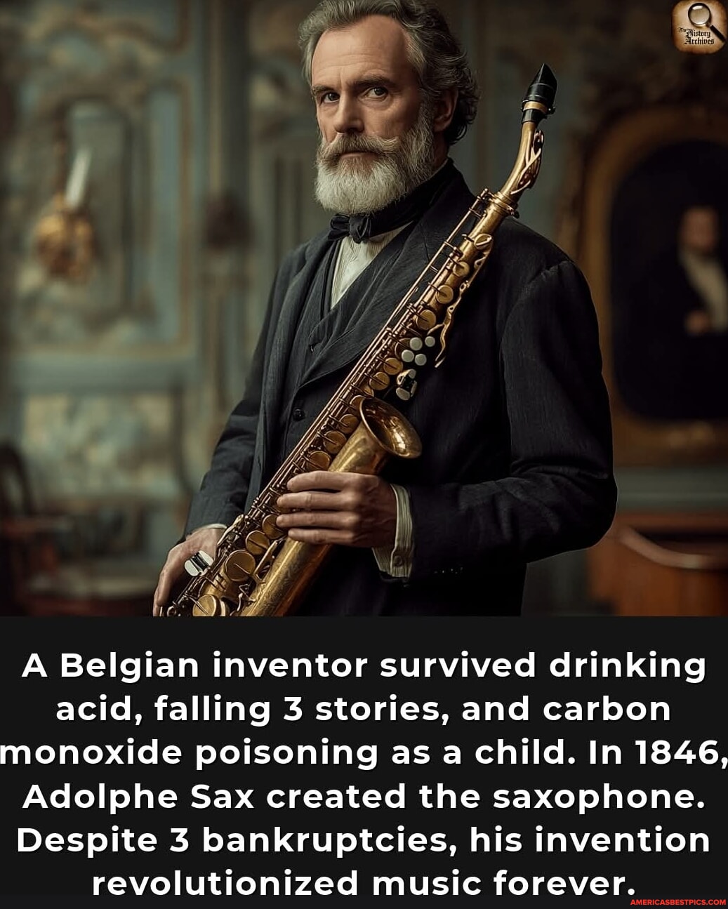 A Belgian inventor survived drinking acid, falling 3 stories, and ...
